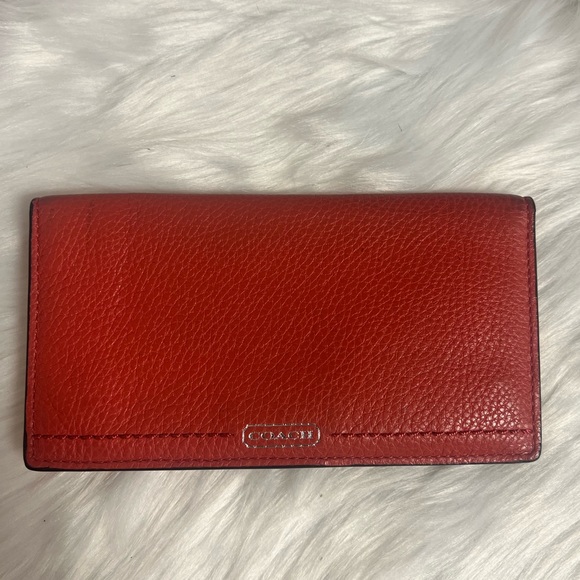 Coach | Bags | Coach Check Book Holder | Poshmark